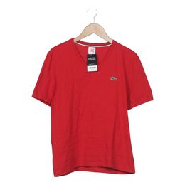 Lacoste LIVE T-Shirt Herren Gr&ouml;&szlig;e XL Second Hand rot