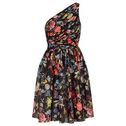 Kraimod Kleid Damen Gr&ouml;&szlig;e 42 opal / gr&uuml;n / rot / schwarz