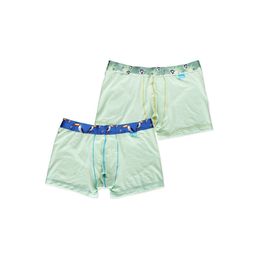 Unabux Boxer shorts male Green size L