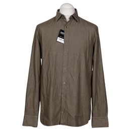 Massimo Dutti Hemd Herren Größe L Second Hand braun