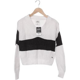 Hollister Pullover Damen Größe XS Second Hand weiß