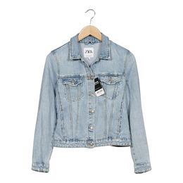 Zara Jacke Damen Gr&ouml;&szlig;e S Second Hand hellblau