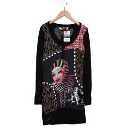 Desigual Langarmshirt Damen Gr&ouml;&szlig;e M Second Hand schwarz