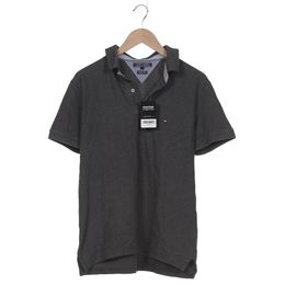 Tommy Hilfiger Poloshirt Herren Größe L Second Hand grau