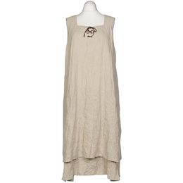Ulla Popken Kleid Damen Gr&ouml;&szlig;e 6XL Second Hand beige