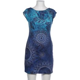 Desigual Kleid Damen Größe M Second Hand blau