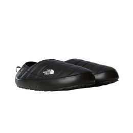 Hausschuh The North Face "M THERMOBALL TRACTION MULE V", Herren, Gr. 44,5, schwarz (tnf schwarz, tnf weiß), Textil, Schuhe