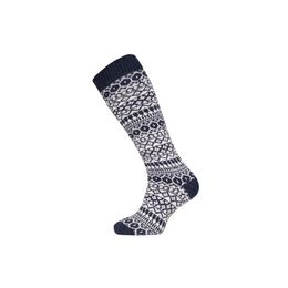 Homeofsocks Knee High Socks 'HOSK704' female Blue size 43-46