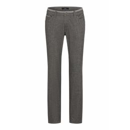 5-Pocket-Hose Eurex By Brax "Style LUKE", Herren, Gr. 54, Normalgrößen, grau, Web, 45% Baumwolle, 36% Polyester, 17% Viskose, 2% Elasthan, Hosen