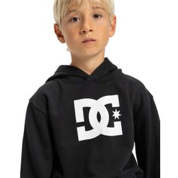 Kapuzensweatshirt DC Shoes "DC Star", Jungen, Gr. 8(125-130cm), schwarz, 55% Baumwolle, 25% Baumwolle, 20% Polyester, Sweatshirts