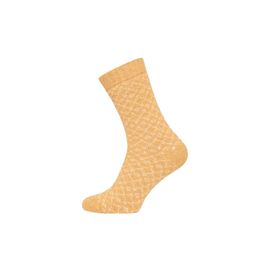 HomeOfSocks Socken 'HOS451' Damen Gr&ouml;&szlig;e 35/38 senf