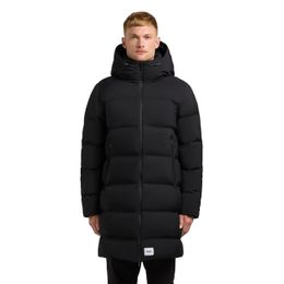 Steppmantel Khujo "CAIUS3", Herren, Gr. XXL, schwarz, Web, Obermaterial: 100% Nylon. Futter: 100% Nylon. Wattierung: 100% Polyester, unifarben, figurumspielend ca. Mitte Oberschenkel, Mäntel, mit praktischem 2-Wege-Reißverschluss