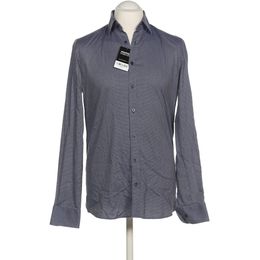 OLYMP Hemd Herren Größe M Second Hand marine