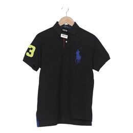 Polo Ralph Lauren Poloshirt Herren Größe M Second Hand schwarz