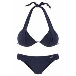 Lascana Set: Triangel-Bikini blau Gr. 36 Cup B. Ohne B&uuml;gel
