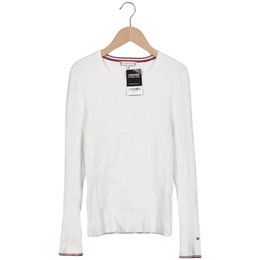 Tommy Hilfiger Pullover Damen Größe M Second Hand weiß
