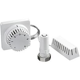 Oventrop Uni FH Thermostat 1012395 7-28 GradC, Nullstellung, weiß, mit Fernfühler, Kapillarrohr 2 m