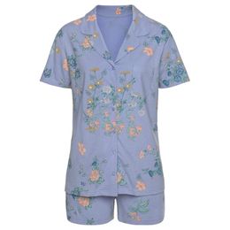 Vivance Short Pajama Set 'Dreams' female Blue size 36/38