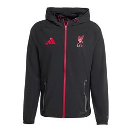 Adidas FC Liverpool Tiro 25 Competition Jacke Schwarz, Größe L, Herren, Fan Artikel - 11teamsports