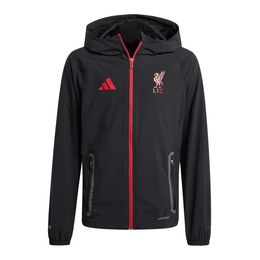 Adidas FC Liverpool Tiro 25 Competition Jacke Kids Schwarz, Größe 164, Kinder, Fan Artikel - 11teamsports