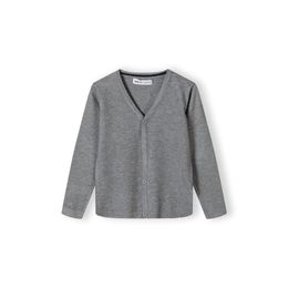 MINOTI Strickjacke Jungen Gr&ouml;&szlig;e 92/96 graumeliert