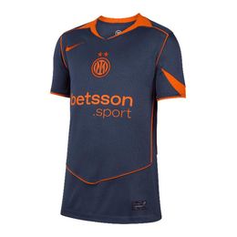 Nike Inter Mailand Trikot 3rd 2025/2026 Kids Blau F438, Größe M ( 137-147 ), Kinder, Fan Artikel - 11teamsports