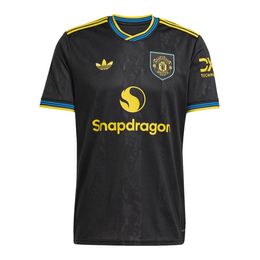 Adidas Manchester United Trikot 3rd 2025/2026 Schwarz, Größe XL, Herren, Fan Artikel - 11teamsports