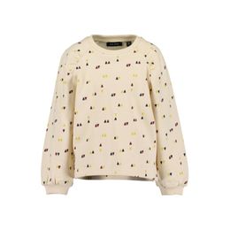 Blue Seven Sweatshirt M&auml;dchen Gr&ouml;&szlig;e 110 beige / dunkelblau / safran / burgunder