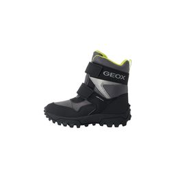 Geox Snowboots 'HIMALAYA' Jungen Gr&ouml;&szlig;e 26 neongelb / grau / schwarz