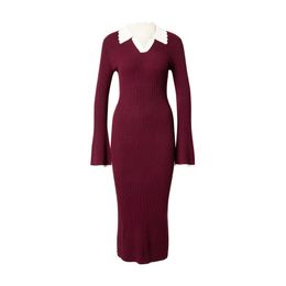 Noella Kleid 'Livvy' Damen Gr&ouml;&szlig;e XS weinrot / wei&szlig;