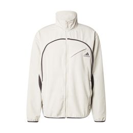 adidas originals Fleecejacke Herren Gr&ouml;&szlig;e XL elfenbein / dunkelgrau