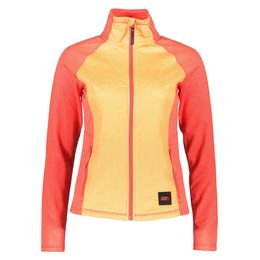 O`Neill O'Neill Fleecejacke "Athmos" in Orange/ Gelb - 77% | Größe S | Damenjacken