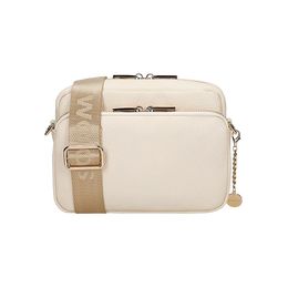 Wojas Leder-Umhängetasche in Beige - (B)23 x (H)16 x (T)6 cm - 35% | Damen-taschen