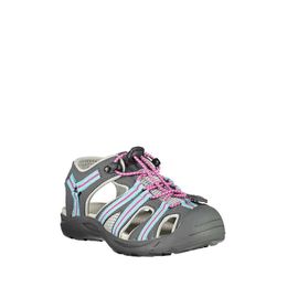 CMP Wanderhalbsandalen "Aquaril" in Grau/ Pink/ Hellblau - 46% | Gr&ouml;&szlig;e 32 | Kindersandalen