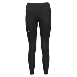 Fjällräven FJÄLLRÄVEN Funktionsleggings "Abisko" in Schwarz - 23% | Größe XL | Damen-sporthosen