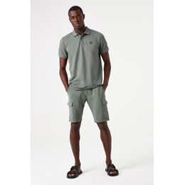 Garcia Poloshirt in Grün - 44% | Größe L | Herren-plussize