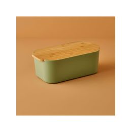 Bella Maison Brotdose in Gr&uuml;n - (B)33 x (H)12 x (T)18,5 cm - 50% | Aufbewahren-servieren