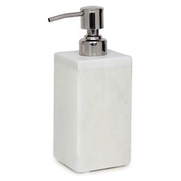 houseproud Seifenspender ''Cubic'' in Weiß - (B)8 x (H)19 x (T)8 cm - 13% | Badezimmer-accessoires