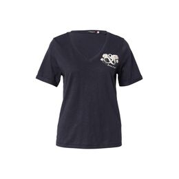 Scotch & Soda Scotch & Soda T-Shirt Damen Gr&ouml;&szlig;e S dunkelgrau / dunkelgr&uuml;n / wei&szlig;