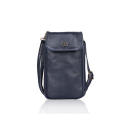 Bellicci Leder-Handytasche "Cherie" in Dunkelblau - (B)11 x (H)19 x (T)3 cm - 39% | Damen-handytaschen