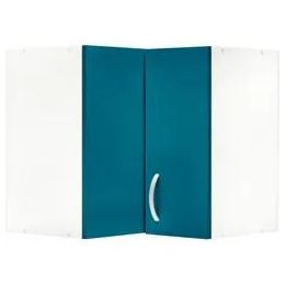 Wiho-Küchen Hängeschrank WIHO KÜCHEN "Flexi", blau (front: ozeanblau, korpus: weiß), B:60cm H:56,5cm T:35cm, Schränke