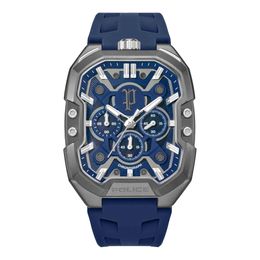 Police Uhren - Quarzuhr Bullhead - Gr. unisize - in Blau - f&uuml;r Damen