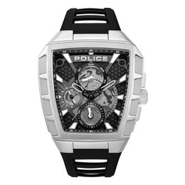 Police Uhren - Quarzuhr Tough Gear - Gr. unisize - in Schwarz - f&uuml;r Damen