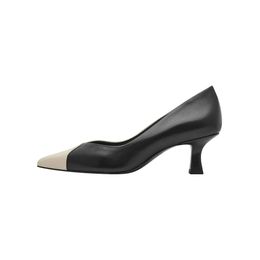Newd Pumps Damen Größe 37 beige / schwarz