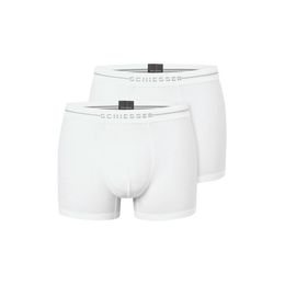 Schiesser Boxer shorts male White size L