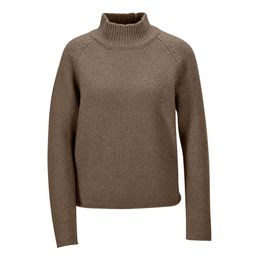 Madeleine Mode MADELEINE Pullover Damen Gr&ouml;&szlig;e XS/S dunkelbeige