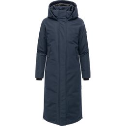 Navahoo Mantel 'Schneewächter 14' Damen Größe XL navy Wintermantel