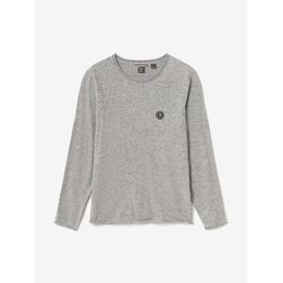 Le Temps Des Cerises Pullover Herren Größe S grau / schwarz