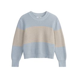 Mela Pullover 'Adah' Damen Gr&ouml;&szlig;e XL beige / hellblau