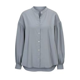 Madeleine Mode MADELEINE Bluse Damen Gr&ouml;&szlig;e 4XL hellblau